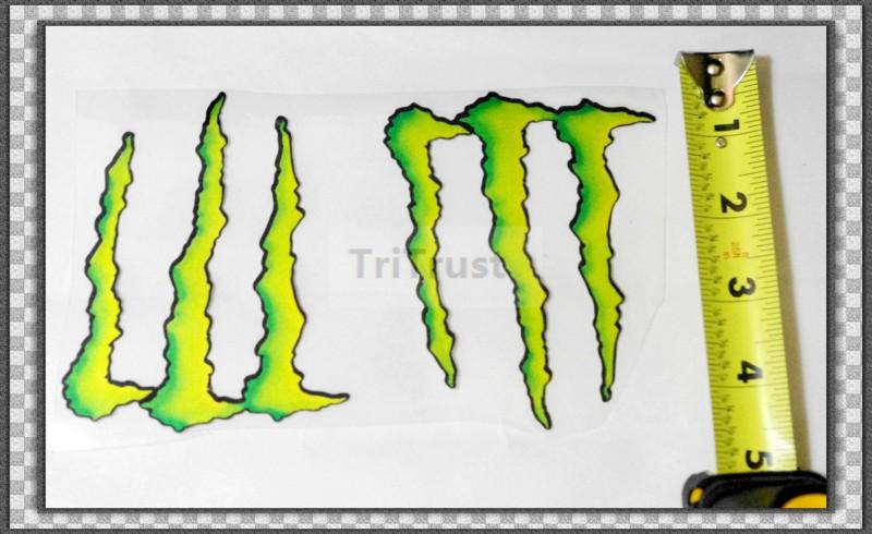 Buy Monster Energy Stickers Decals Extreme Racing Sport 2 Pieces in ...