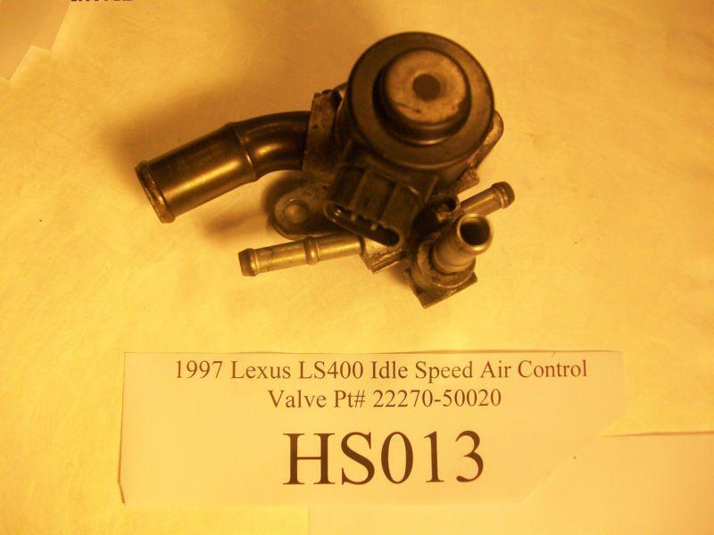 Buy 1997 Lexus LS400 Idle Speed Air Control Valve Pt# 22270-50020 ...