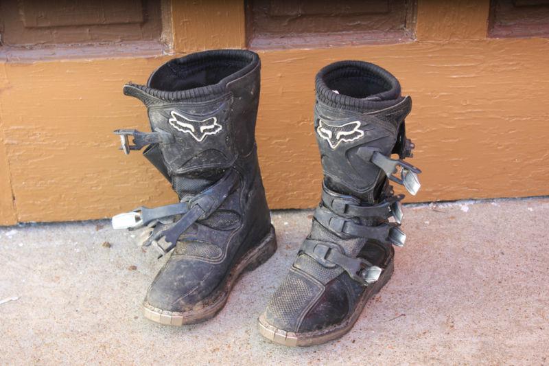 Buy FOX RACING KIDS/YOUTH MOTOCROSS BOOTS SIZE K5 in Excelsior Springs ...