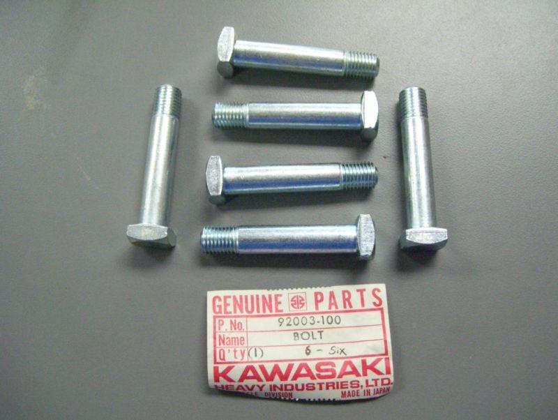 Buy NOS KAWASAKI OEM# 92003-100 (6) REAR SPROCKET BOLTS 73-75 Z1 in Putnam, Connecticut, US, for ...