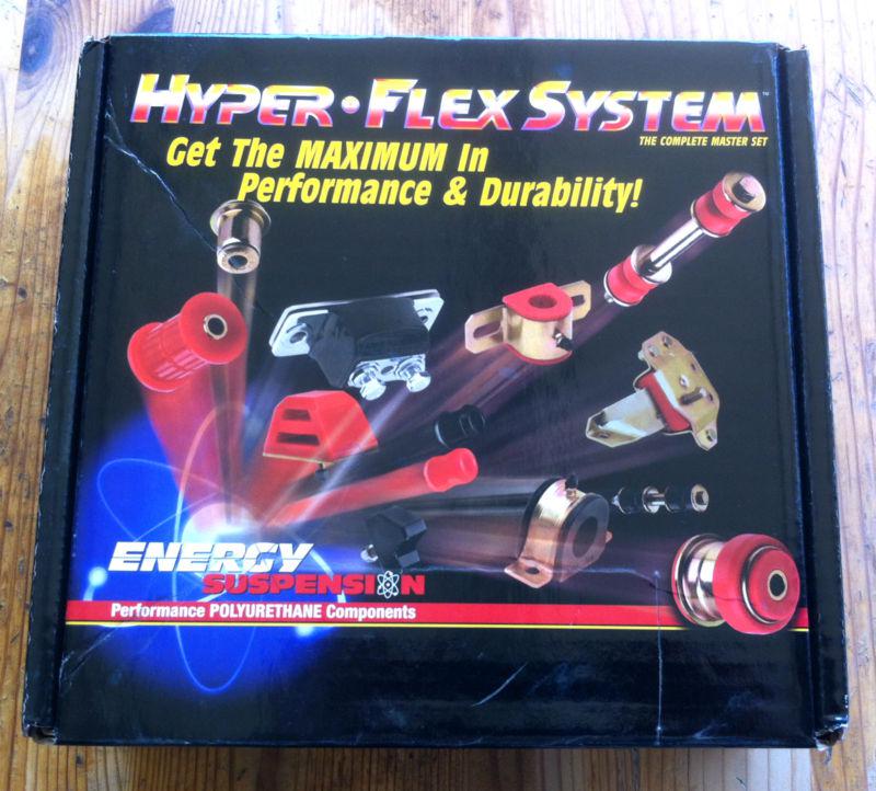 Find Energy Suspension Hyper-Flex System Red Polyurethane Bushings Kit ...