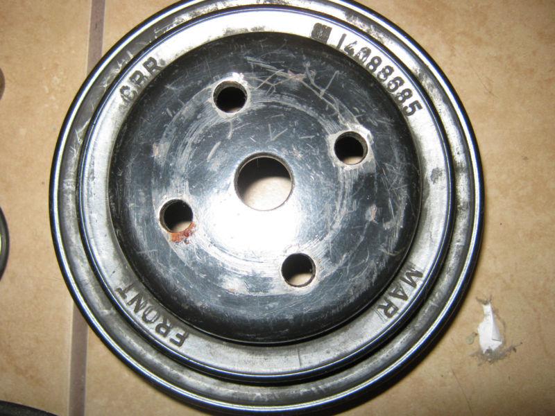 Find Chevy pulleys 14088685 10055880 10055879 10055879AAD crank water ...