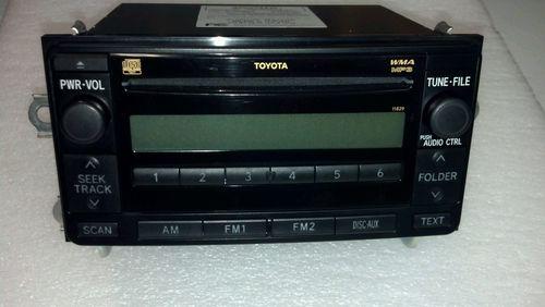 Find Toyota CD MP3 factory radio in Mount Dora, Florida, US, for US $55.00