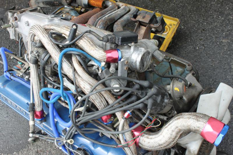Find Nissan 2.8L L28E Engine w/ 4 Speed Manual Transmisson Datsun 240 ...