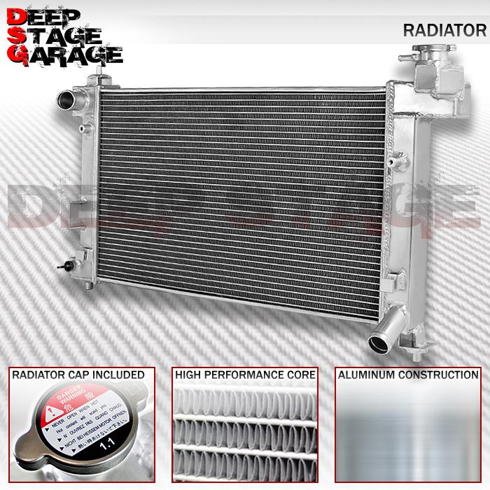 Find ALUMINUM RACING DUAL CORE 2-ROW COOLING BOLT-ON RADIATOR 03-07 ...