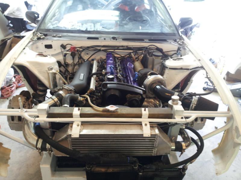 Find Nissan rb25det NEO Skyline Engine long block with MANY EXTRAS ...