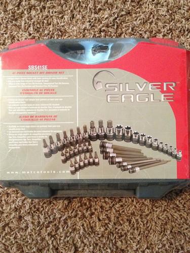 Find matco silver eagle 41 piece socket bit driver set black Retails ...
