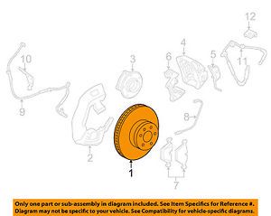 Find BMW OEM 09-15 750Li Front Brake-Rotor 34116785675 in Shrewsbury ...