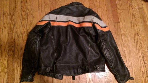 Find Shift Racing 967 Men's Leather Motorcycle Jacket Extra Large XL in ...