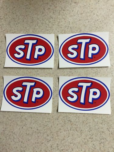 Find Lot Of 4 STP Racing Decals. 2 1/2 X 3 1/2.Original Decals, in ...