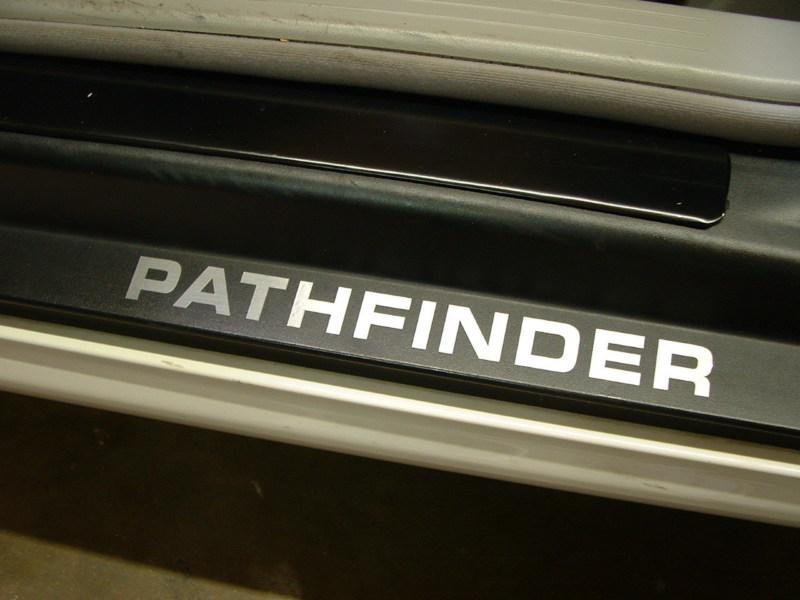 Find (2) door step decal sticker badge accent "Pathfinder" in USA, US ...