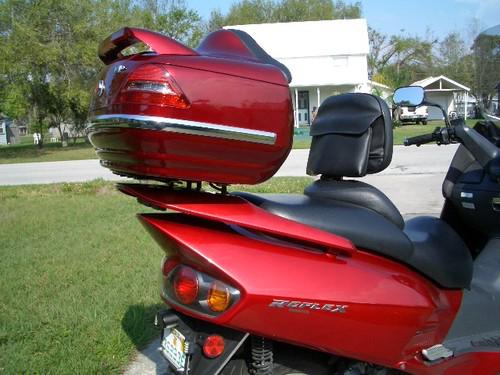 Find Deluxe Dark Candy Red Motorcycle Trunk Honda Harley VIP in San ...
