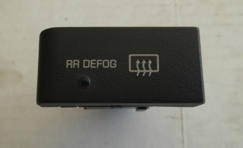 Find 99-02 Villager Quest DASH REAR WINDOW DEFROST DEFOG SWITCH CONTROL ...