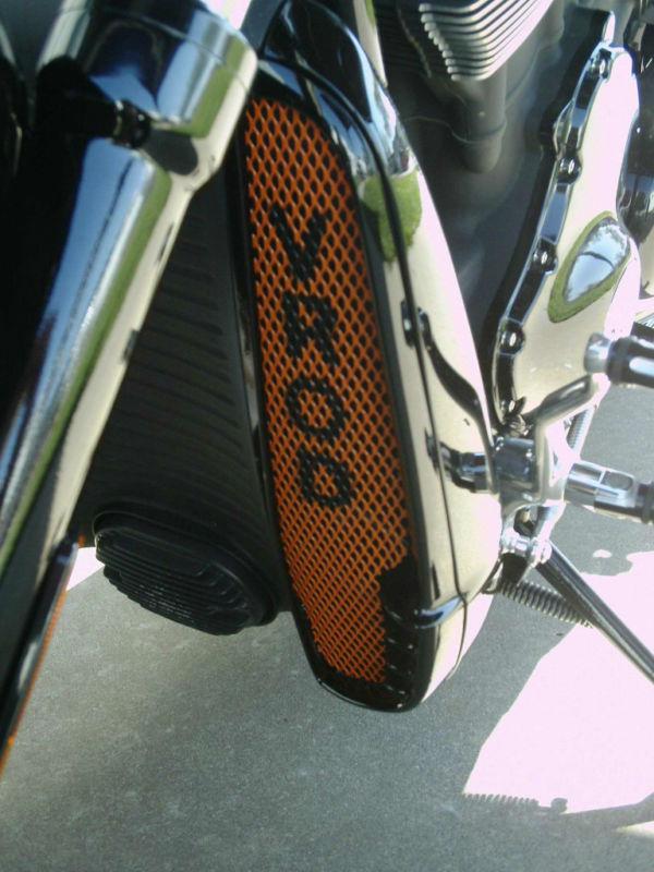 Sell new custom painted v-rod logo vrsc,v-rod,02 an up rad. guard ...