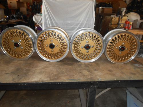 Sell 14 X 6" VINTAGE - NOS - SENDEL OLD SCHOOL GOLD SPOKES WHEEL RIMS ...
