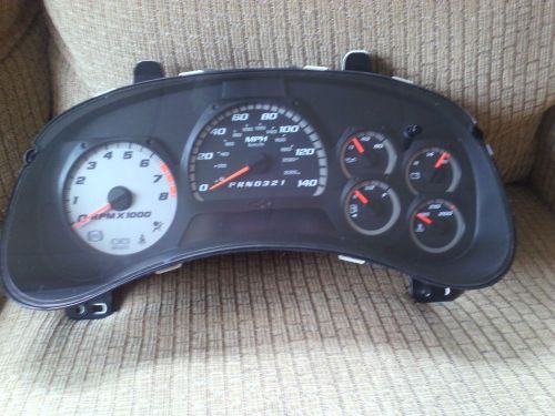 Buy 1978-79 FIREBIRD/TRANS AM INSTRUMENT GAUGE CLUSTER 6000 RPM TACH ...