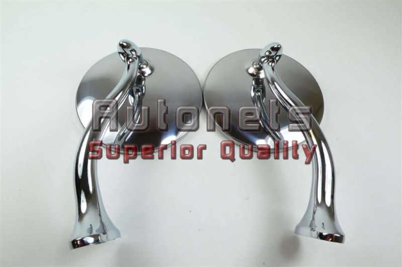 Sell Stainless Steel 4" Retro Hot Rat Rod Door Rear Side Mirrors ...