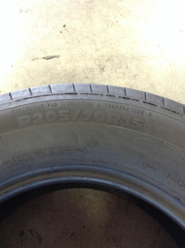 Sell USED MICHELIN XRADIAL P205/70R15 95T 2057015 205/70/15 205 70 15 ...