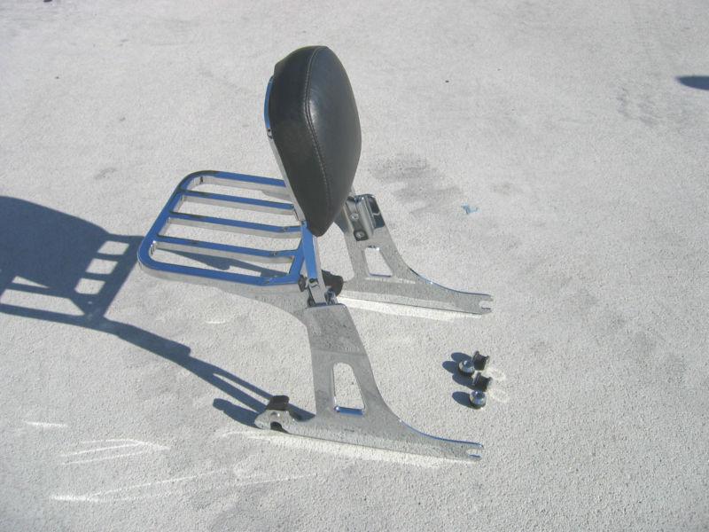 Sell HARLEY 06-later FXD DYNA detachable backrest assy med low w sport ...