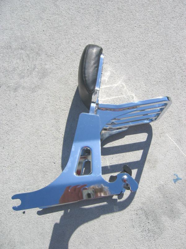 Sell HARLEY 06-later FXD DYNA detachable backrest assy med low w sport ...