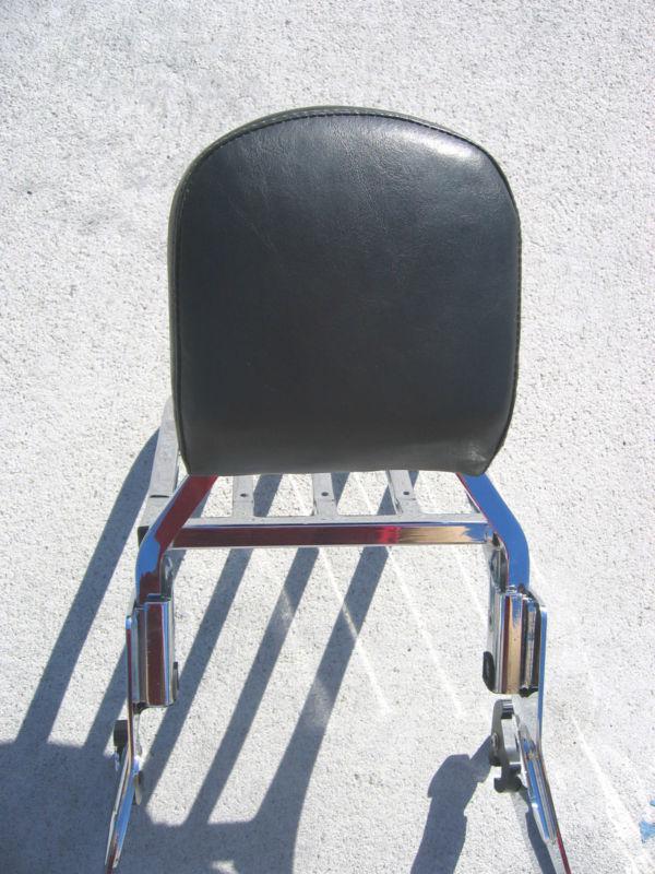 Sell HARLEY 06-later FXD DYNA detachable backrest assy med low w sport ...