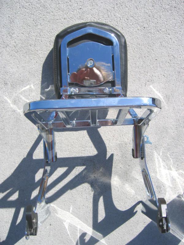 Sell HARLEY 06-later FXD DYNA detachable backrest assy med low w sport ...