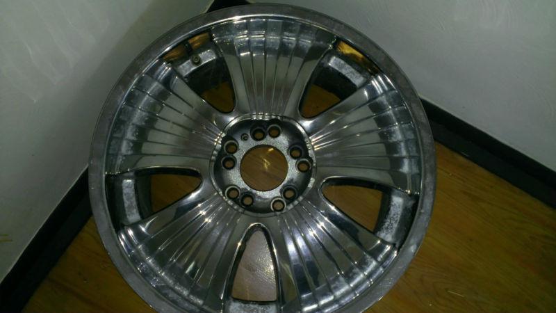 Sell COMPLETE SET 20" CHROME UNIVERSAL 5 BOLT PATTERN PANTHER RIMS in ...