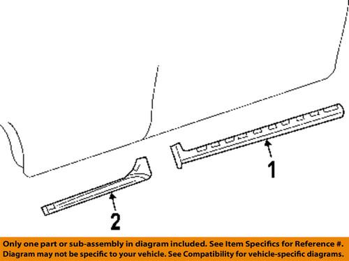 Sell DODGE OEM WW96TZZAC Exterior-Rocker Molding in Brunswick, Ohio, US ...