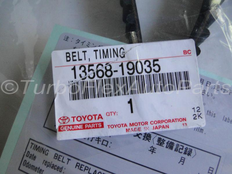 Sell Toyota Genuine OEM 4A-GE Silvertop 20 Valve Timing Belt 13568 ...