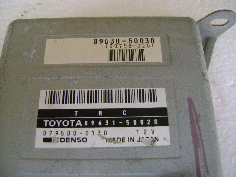 Sell 95-97 Lexus Ls400 Traction TRC Control Module 89631 50020 50030 Computer TRAC in Winchester ...