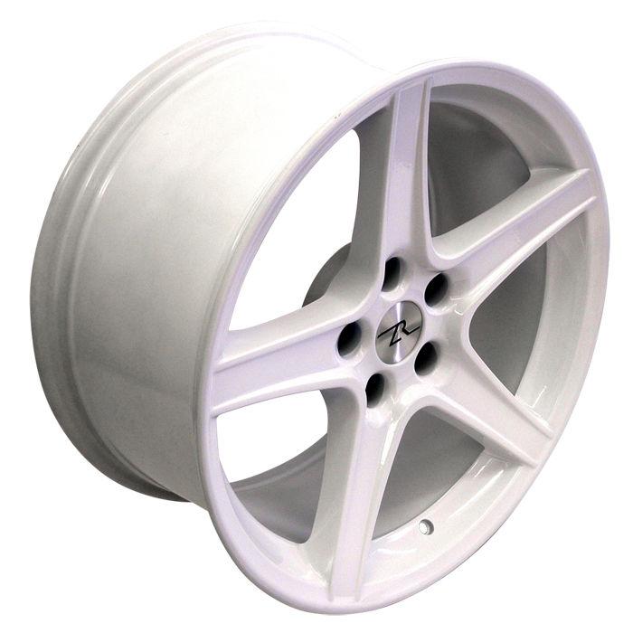 Purchase White Mustang ® Saleen Wheels 18x9 & 18x10 inch 18" 1994-2004 ...