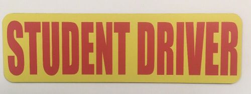 Purchase 2 Pack Student Driver Magnetic UV Printed Vehicle Signs Decals ...
