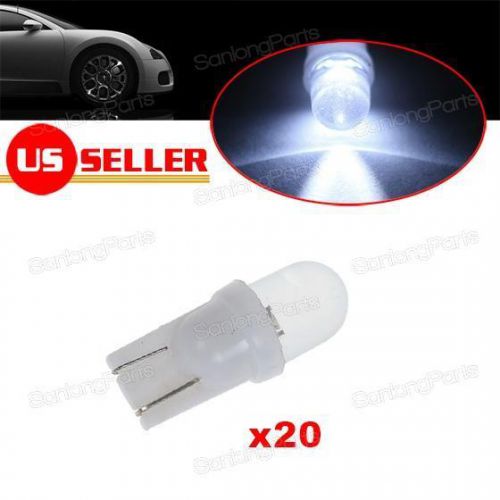 Purchase 20x White LED Car T10 168 194 Instrument Cluster Panel Bulbs ...