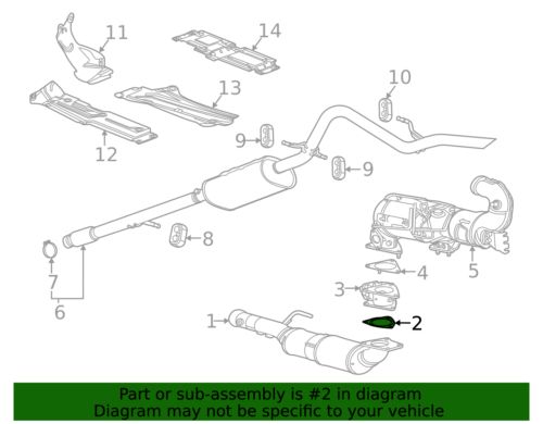 Purchase Genuine GM Exhaust System Front Gasket 84763642 in Vacaville ...