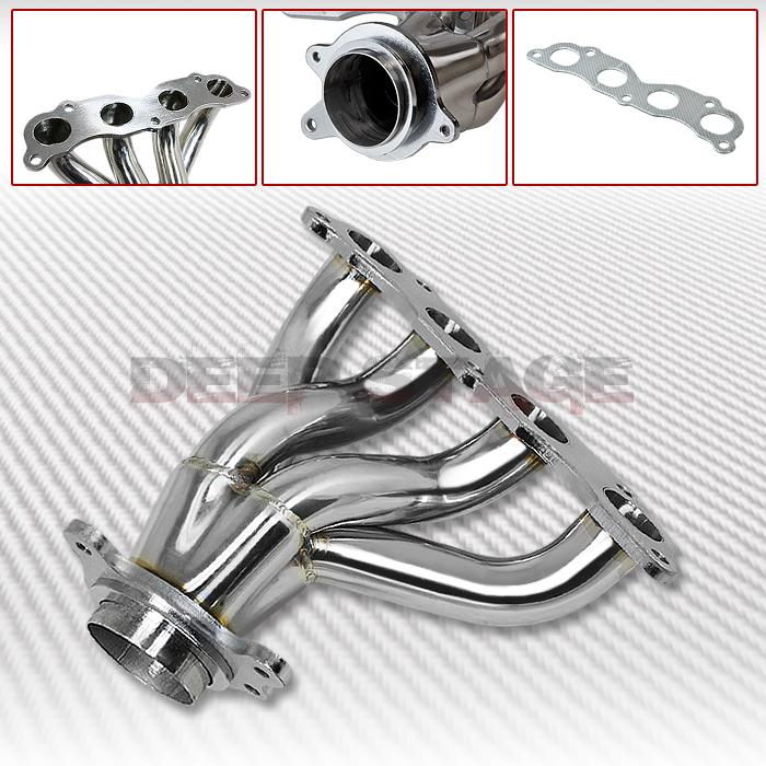 Purchase 4-1 STAINLESS RACING EXHAUST HEADER MANIFOLD EXTRACTOR 02-06 ...