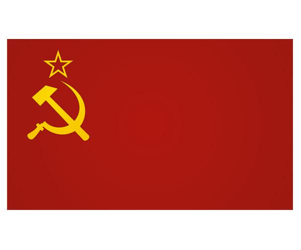 Purchase Soviet Union Flag Decal 5"x3" Russia CCCP USSR Russian Vinyl ...