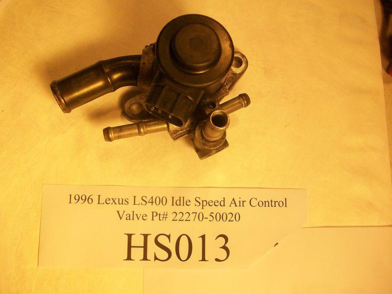 Purchase 1996 Lexus LS400 Idle Speed Air Control Valve Pt# 22270-50020 ...