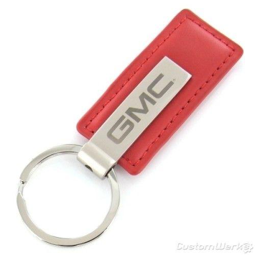 Purchase GMC Red Leather Rectangular Key Chain in Naperville, Illinois ...