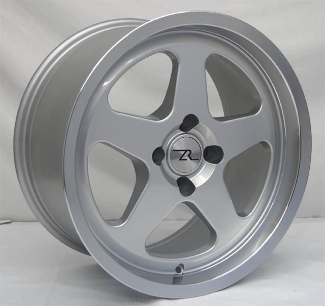 Buy Silver Saleen SC Mustang ® Style Wheels 4 lug 1987-1993 17x9, 17 ...