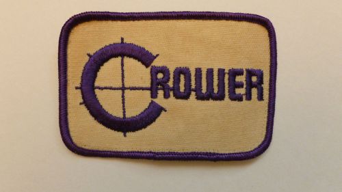 Buy CROWER CLUTCH LOGO PATCH EMBROIDERED OLD BEAUTIFUL ORIGINAL VINTAGE ...