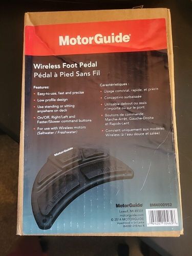 Buy 8M4000952 NEW Motorguide Wireless Foot Pedal Switch for trolling ...