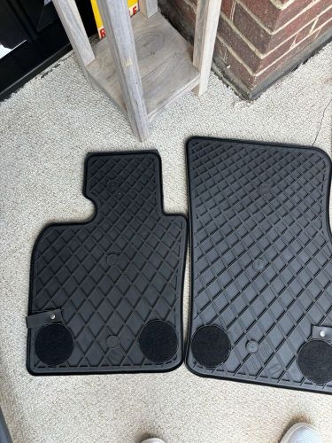 Buy MINI Genuine Front Floor Mats Set Car All Weather Rubber MINI Logo ...