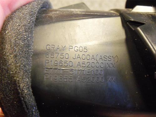 Buy 2007-2012 OEM NISSAN ALTIMA CENTER AIR VENT 68750-JA00A in Bixby ...