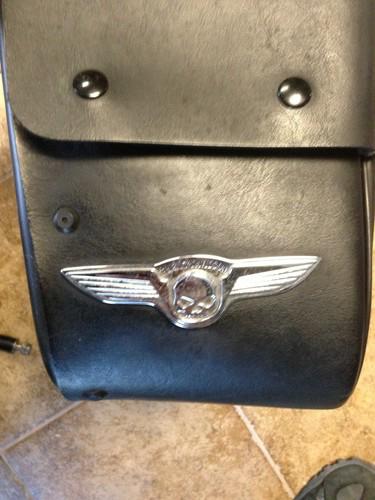 Buy Stock Oem Harley Davidson Leather Saddlebags Dyna Fxd Fxdl Saddle ...