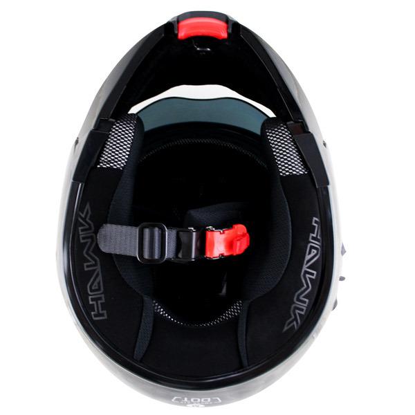 Buy NEW Hawk DOT Black Glossy Modular Helmet Motorcycle Biker S M L XL ...