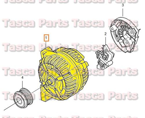 Buy BRAND NEW OEM ALTERNATOR 2005-2009 VOLVO S60 S80 V70 V70XC XC90 ...