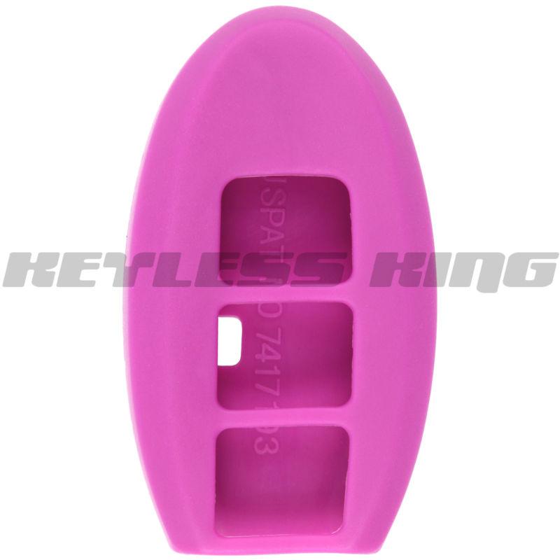Buy New Purple Keyless Remote Smart Key Fob Clicker Case Skin Jacket ...