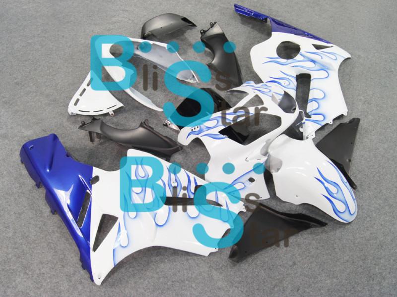 Buy W11 Blue Flame White Fairing Kit With Tank Set Fit Ninja ZX12R ZX ...