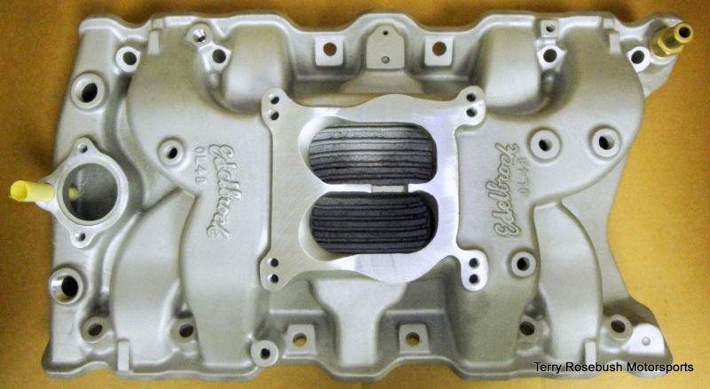 Buy Edelbrock OL4B Oldsmobile Classic Intake, 307-350ci Eng, Dual Plane ...