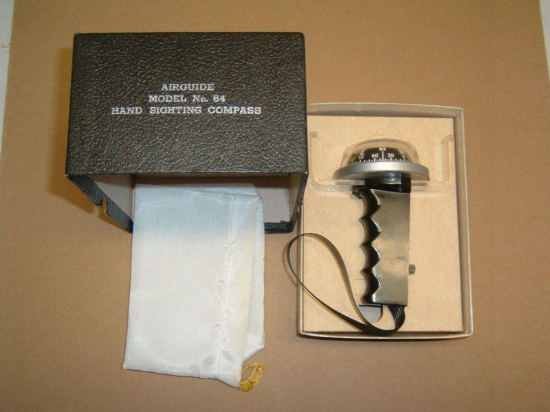 Find Vtg Airguide Hand Sighting Compass, Model 64 in Box in Muskegon ...